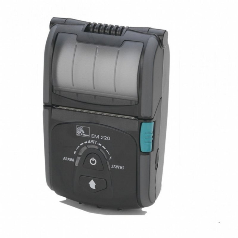 Zebra Mob EM220 Label Printer - 2Inch T/Sfer USB Belt Strap