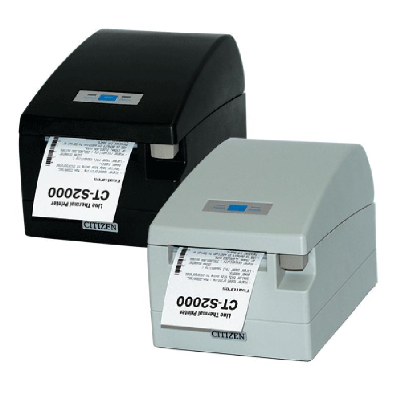 Citizen CTS2000UEBL with USB & Ethernet Interface, Black Thermal ...
